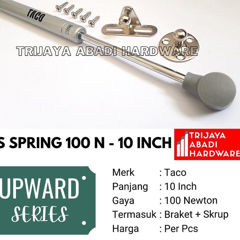Jual Harga Promo--Gas Spring 100N - 10inch TGS 100 N Hidrolik Pintu ...