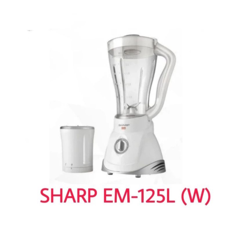 Jual Sharp Blender EM-125L (W) | Shopee Indonesia