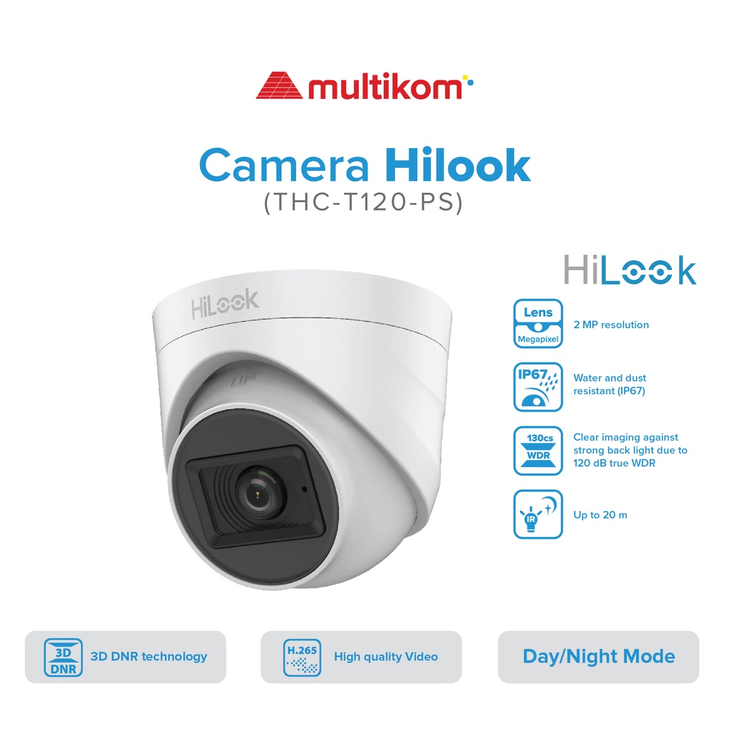 Jual CAMERA HILOOK THC-T120-PS 080P 2Mp Camera Indoor Hilook Turbo Hd ...