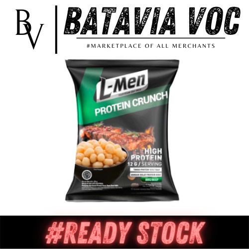 Jual L-Men Protein Crunch / Snack Protein | Shopee Indonesia