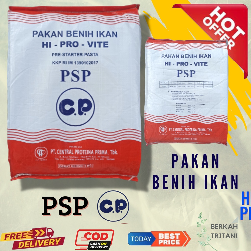 Jual PSP 500gr Pakan Larva Bibit Ikan Pakan Alternatif Burayak Pakan ...