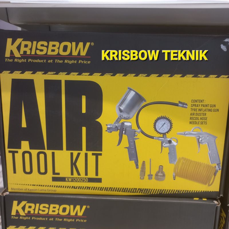 Jual Air Tool Kit Krisbow 7 Pcs | Shopee Indonesia