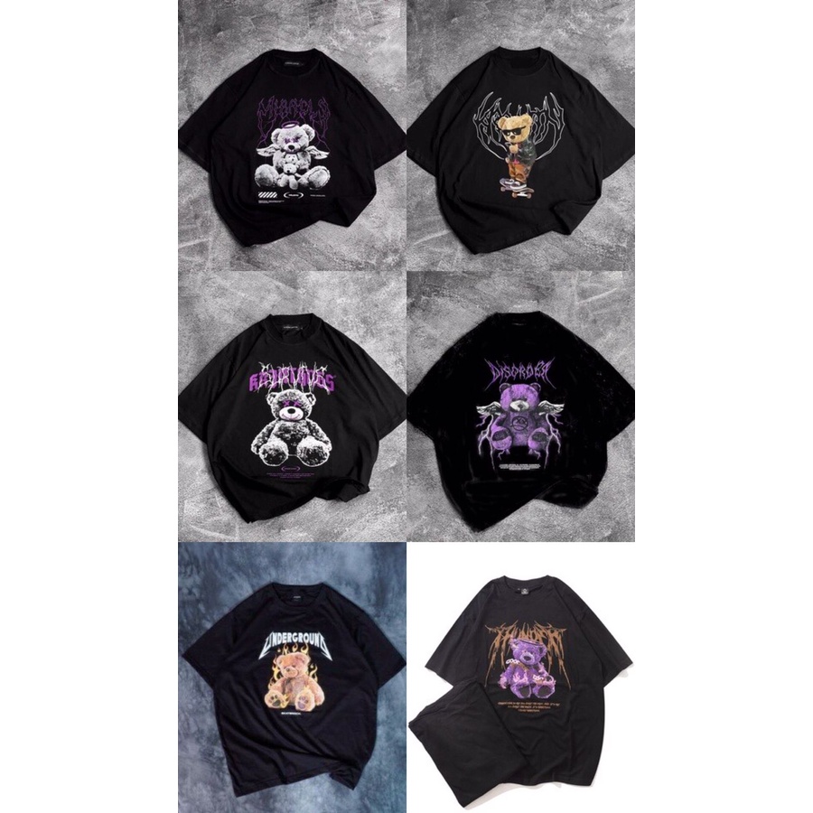 Jual FC - KAOS OVERSIZE / KAOS MOTIF / KAOS BEAR / KAOS KEREN ( LD ...