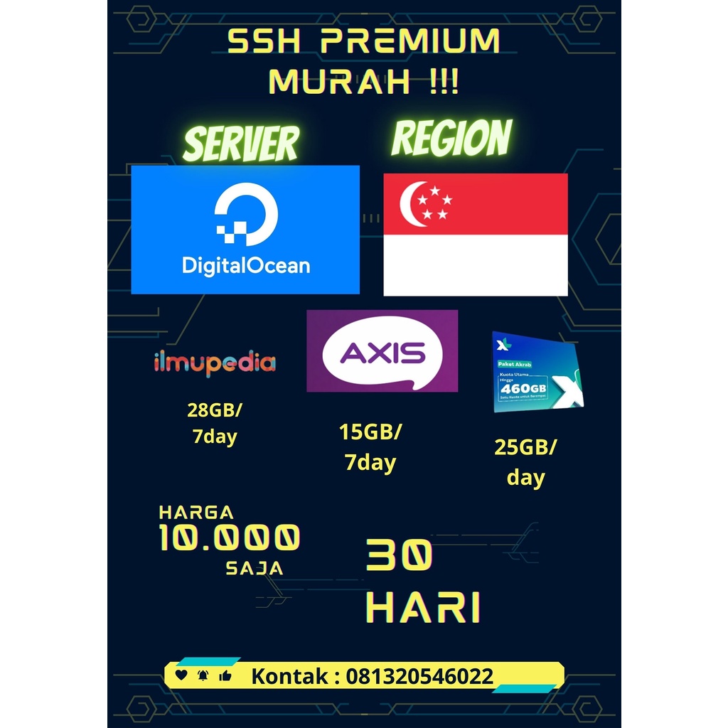 Jual ssh wspremium trojan vmess v2ray openwrt | Shopee Indonesia