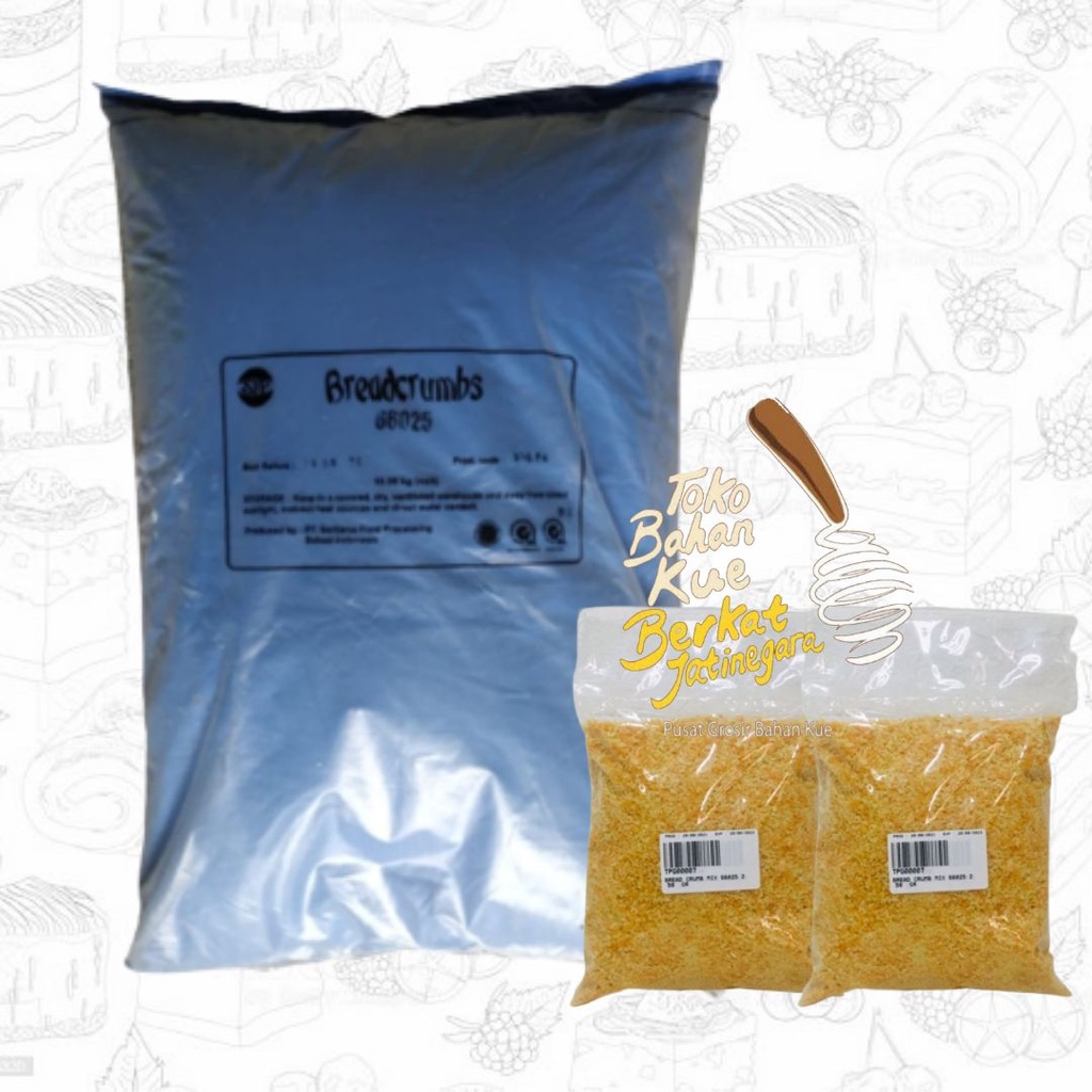 Jual BREAD CRUMB MIX 66025 PANKO REPACK 500 GR / TEPUNG ROTI / TEPUNG ...