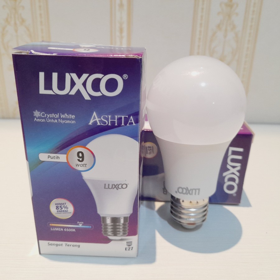 Jual Lampu Led LUXCO ASTHA 9W Garansi 1 tahun..Cahaya Putih | Shopee Indonesia