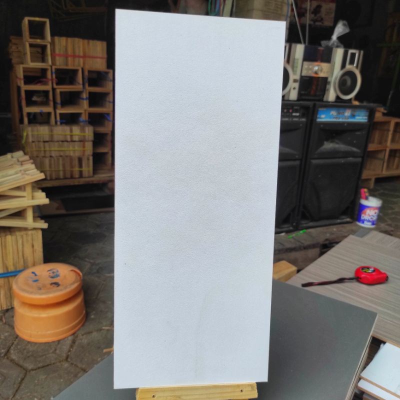 Jual MDF Tebal 6mm Ukuran 18x41cm Dilapisi PVC SHEET Putih Kualitas ...