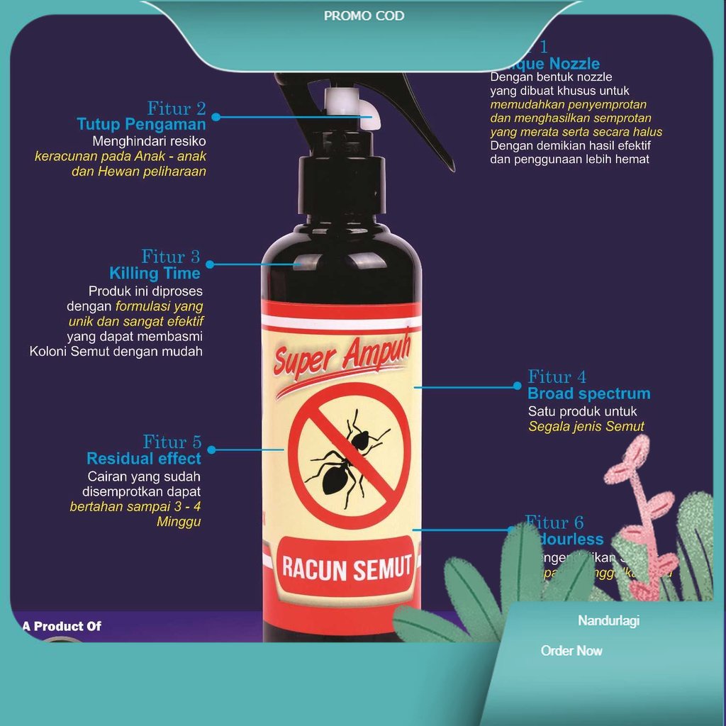 Jual COD OBAT SEMUT PEMBASMI SEMUT PALING AMPUH ANTI SEMUT BOTOL ISI ...