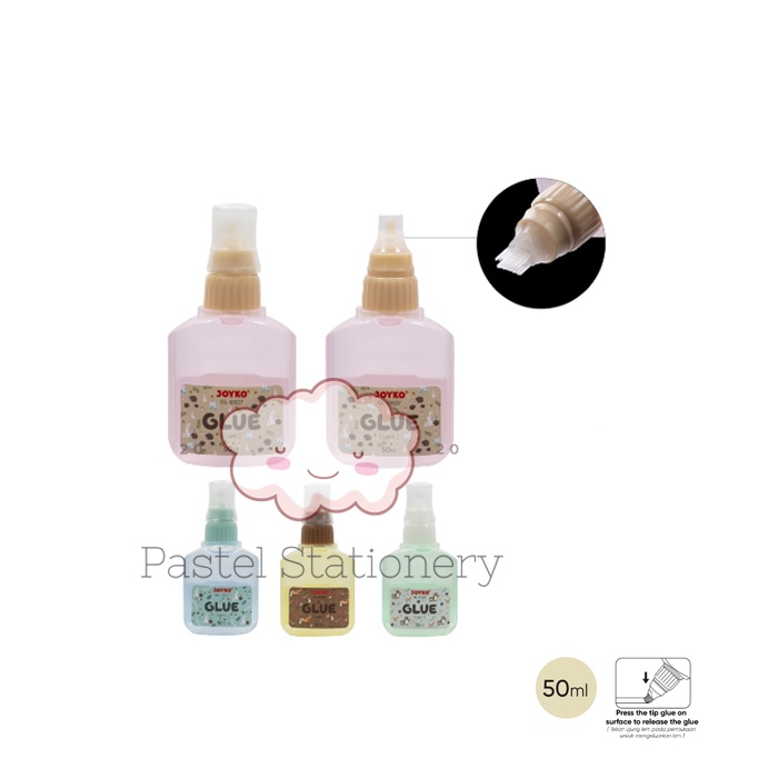 Jual Liquid Glue Lem Cair Joyko GL-0507 50ml - Lem Multipurpose ...