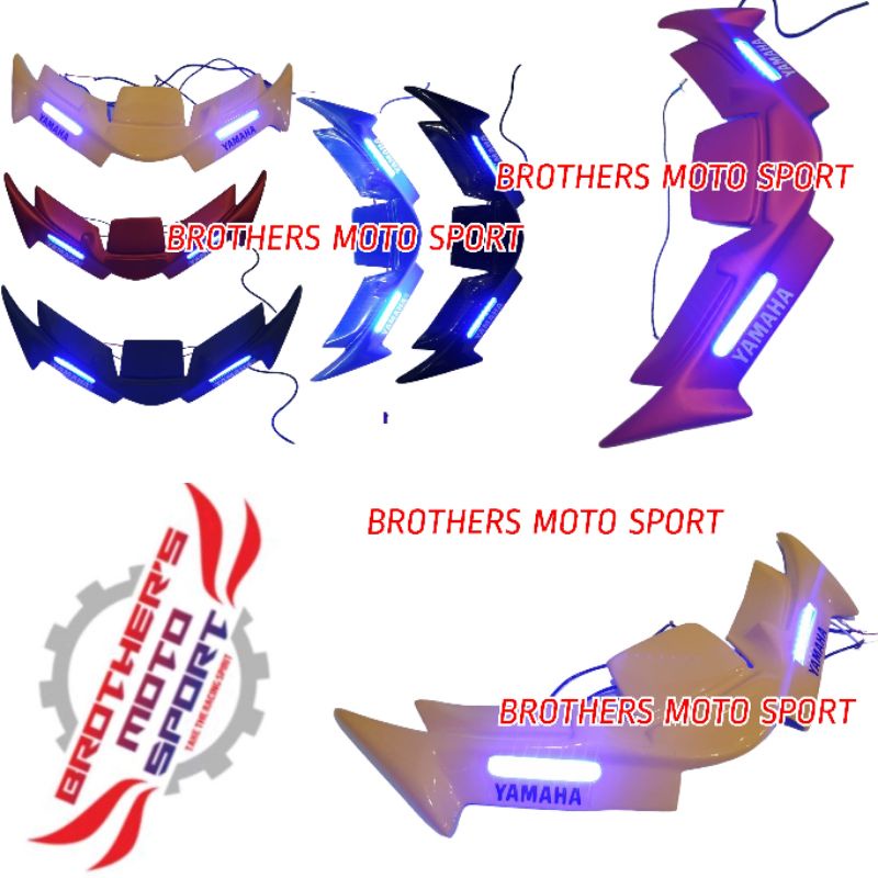 Jual winglet lampu R15 new winglet sayap depan r15 v3 winglet lampu R15 ...