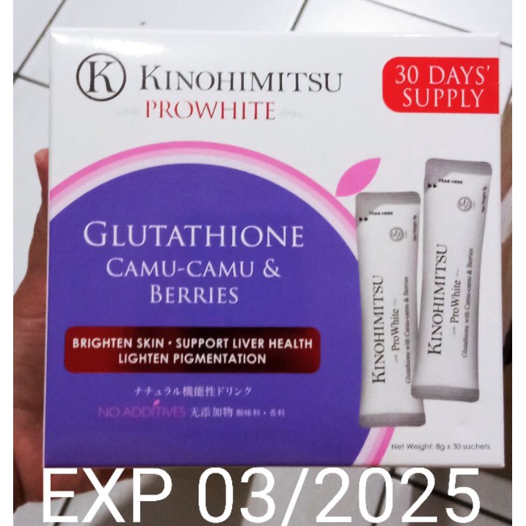 Jual kinohimitsu pro white 30 sachets (CEK DESKRIPSI) | Shopee Indonesia