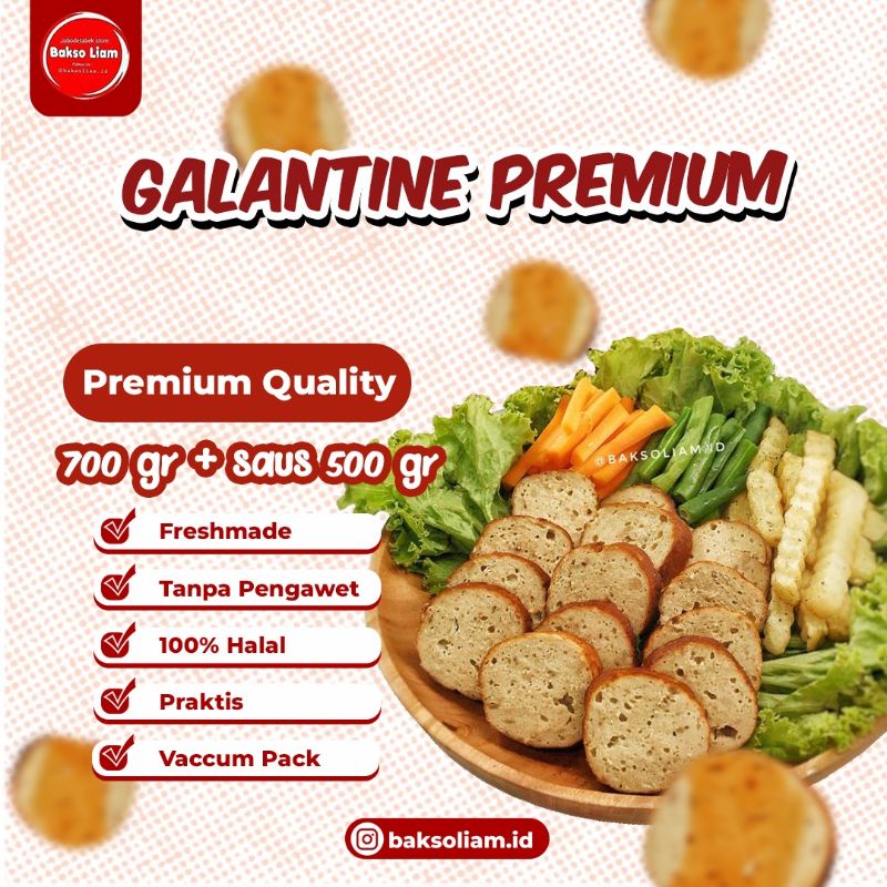 Jual Galantine Jumbo 700gr +Saus | Shopee Indonesia