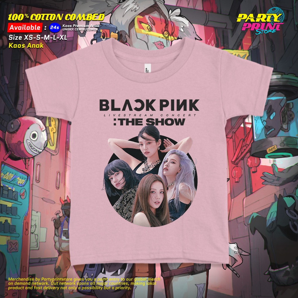 Jual Partyprintstore Kaos Anak Cowok Band Musik Blackpink Bts Kpop The ...