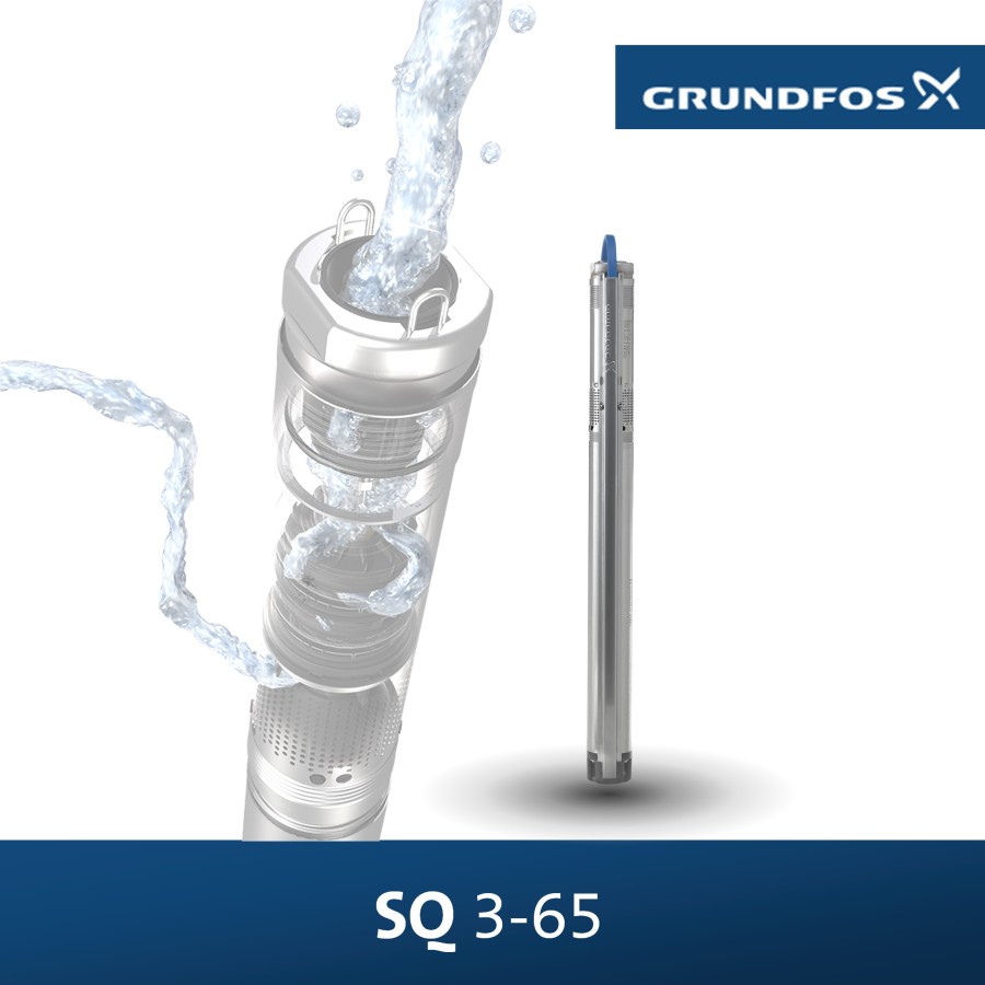 Jual SUBMERSIBLE 3 INCH GRUNDFOS SQ 3-65 + T/KIT | Shopee Indonesia