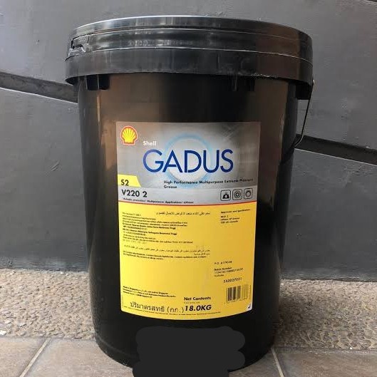 Jual GREASE SHELL GADUS S2 V220 2 18KG ORIGINAL | Shopee Indonesia