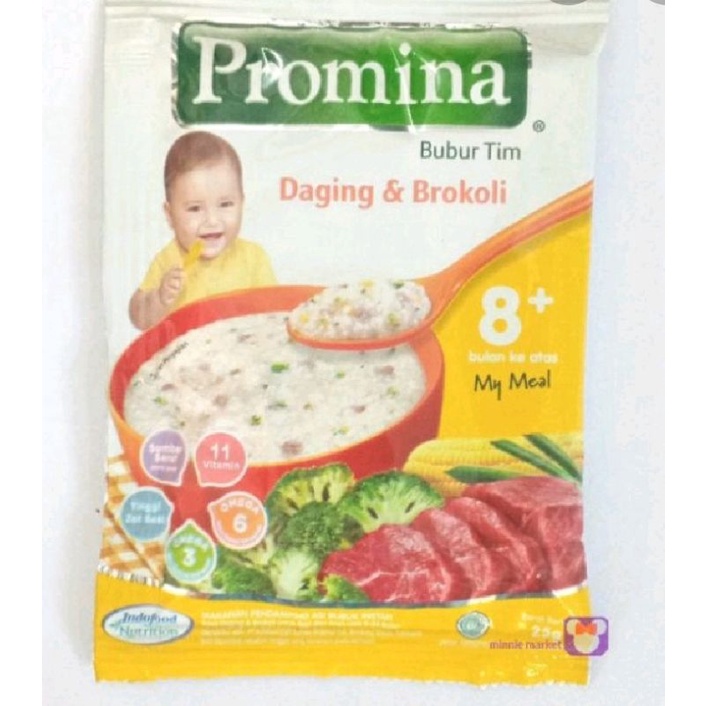 Jual Promina Bubur Bayi 6+ Sachet 20g / Promina Bubur Tim 8+ Sachet ...