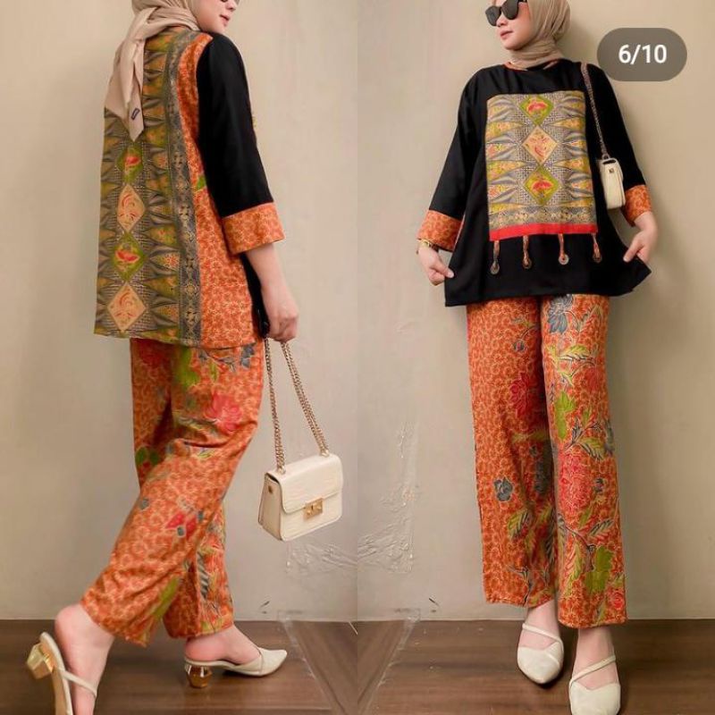 Jual one set batik | Shopee Indonesia
