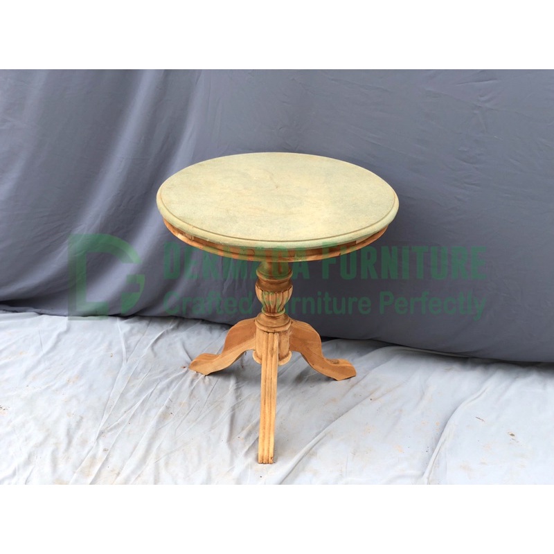 Jual MEJA SALUR 3 KAKI KAYU MAHONI MDF MEJA TERAS UKIRAN MEJA MINIMALIS ...