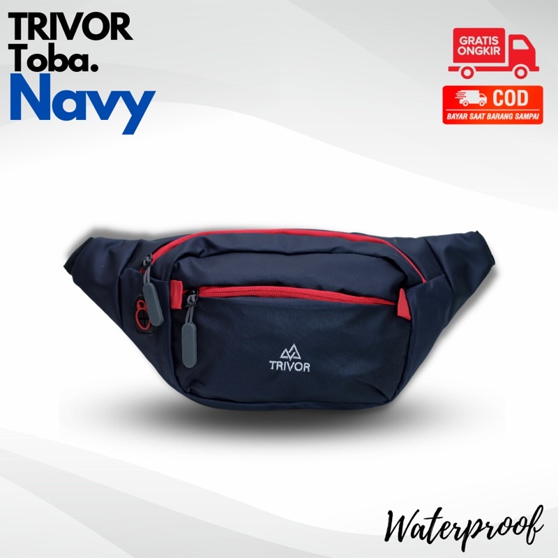 Jual Tas Selempang Pria Waterproof Waist Bag Pria Anti Air Anti Sobek ...