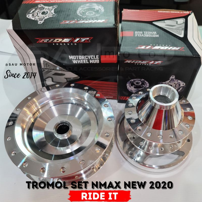 Jual Saumotor Tromol New Nmax 2020 Krom Depan Belakang Original Ride It ...