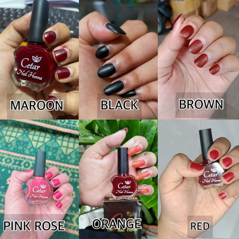 Jual CETAR NAIL HENNA/HENNA MUSLIMAH/KUTEK MUSLIMAH | Shopee Indonesia