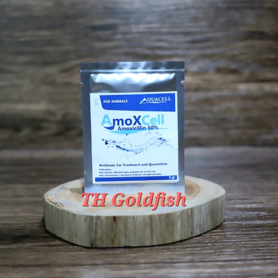 Jual Amoxcell 5 gr Obat Antibiotik untuk Ikan | Shopee Indonesia