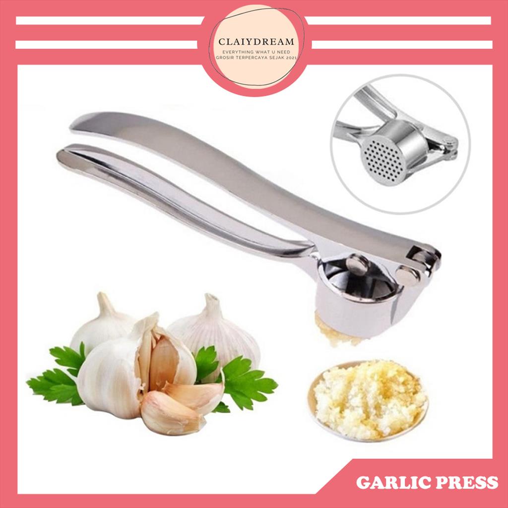 Jual CLAIYDREAM Alat Penghancur Bawang Putih Merah Kitchen Stainless ...