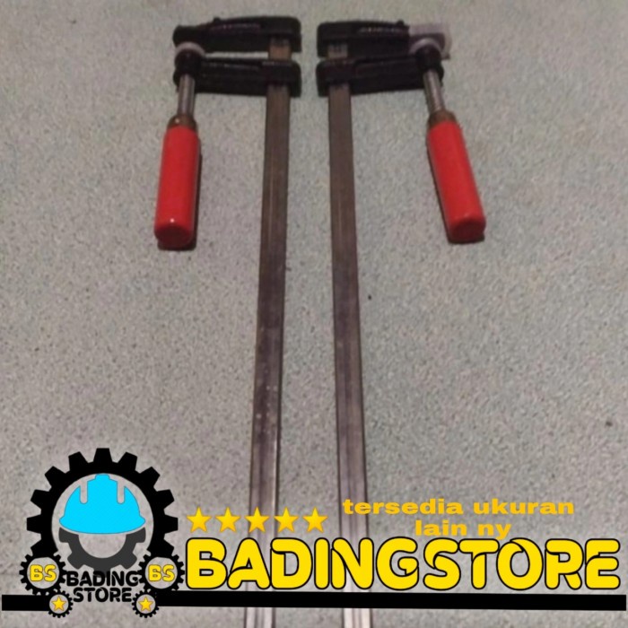 Jual penjepit kayu alat pres kayu clamp f ukuran 50x400 mm | Shopee ...