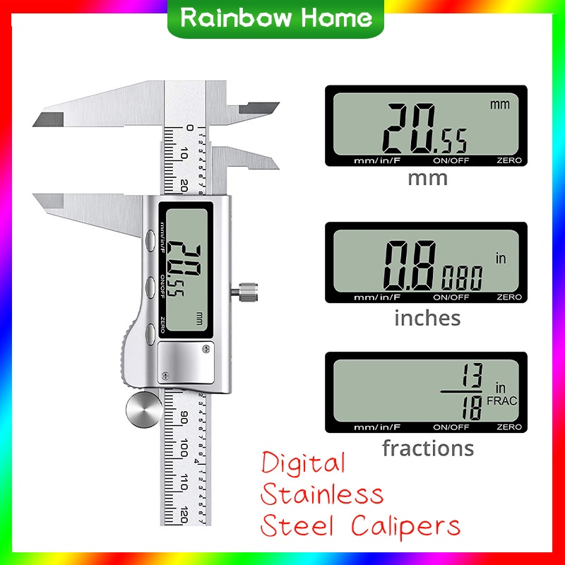 Jual Rainbow Home Taffware Jangka Sorong Digital LCD Vernier Caliper ...