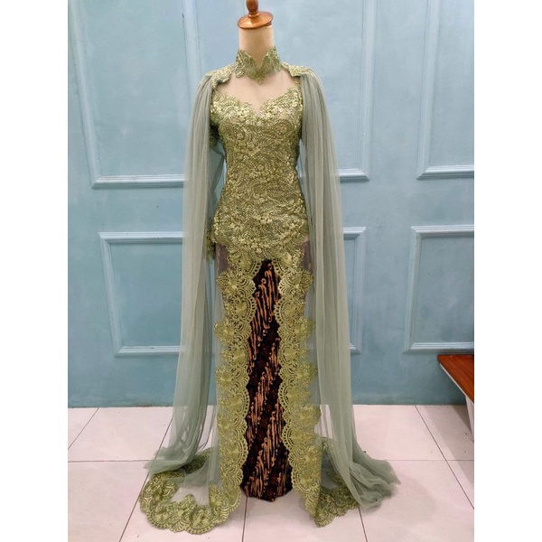 Jual gaun pengantin ekor/gaun pengantin wanita/gaun pengantin modern ...