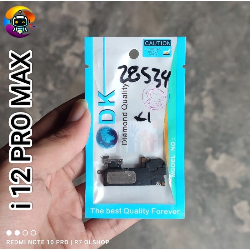 Jual Speaker Telinga Earpiece Speaker Atas 12 Pro Max | Shopee Indonesia