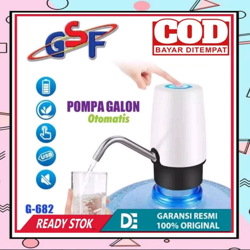 Jual Pompa Galon Elektrik Votre/ Automatic Water Dispenser | Shopee ...
