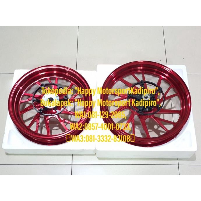 Jual PRODUK- VELG RACING FULL CNC BY MOS FORGED WHEELS UTK YAMAHA XMAX ...