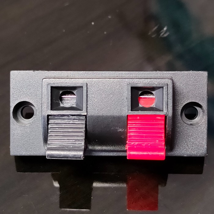 Jual Terminal Speaker Jepit 2 Pin Konektor Ukuran Besar untuk Box ...