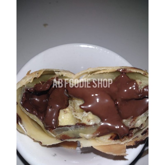 Jual molen pisang coklat lumer frozen 10pcs | Shopee Indonesia