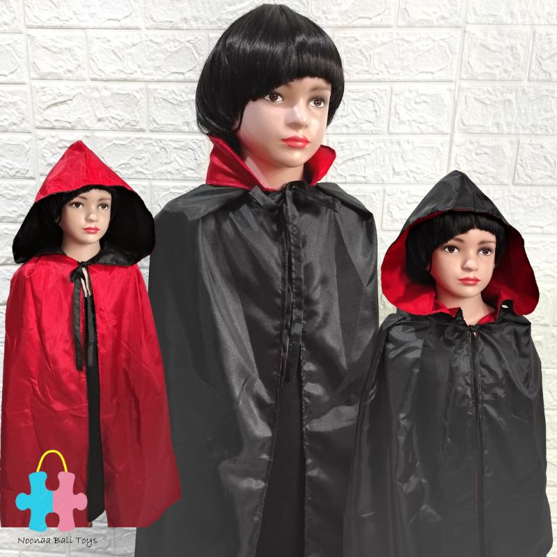 Jual Jubah Hoodie Drakula Kostum Halloween Dracula Vampire Riding Hood ...
