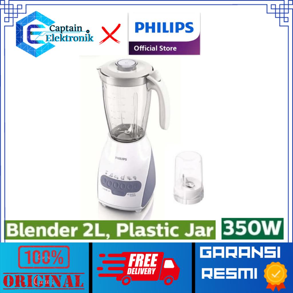 Jual PHILIPS Blender Plastik 2L HR2115 / HR 2115 / HR-2115 / 2115 ...