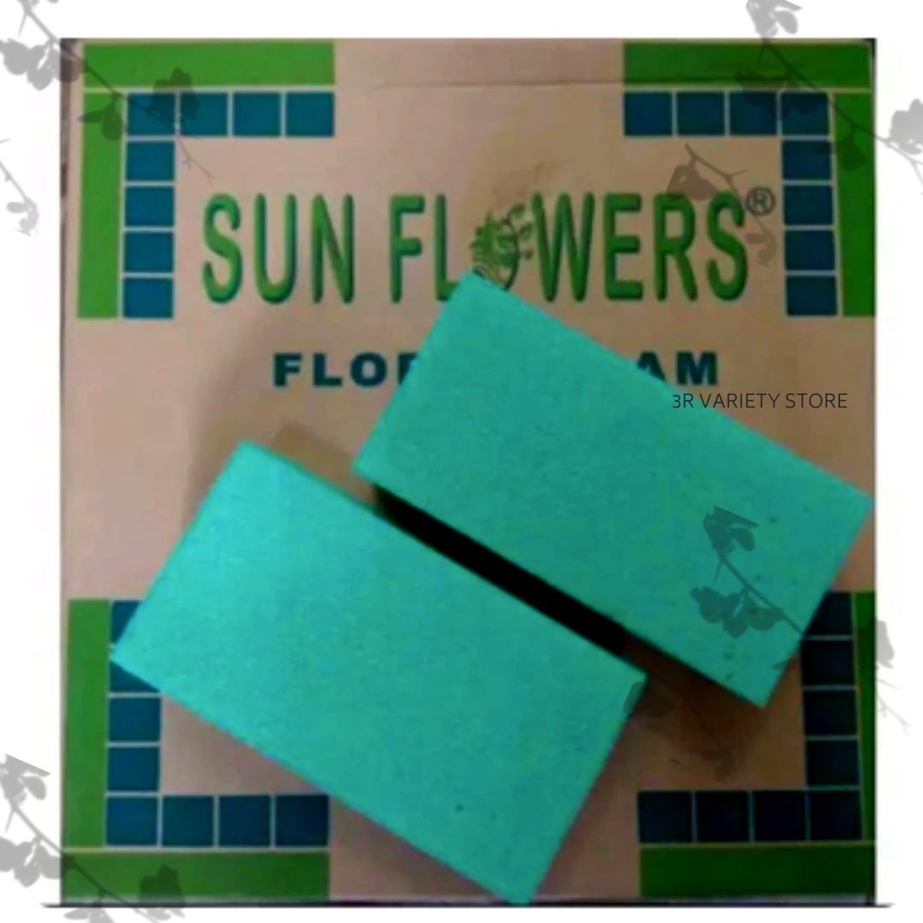 Jual Floral Foam Gabus Bunga Foam Bunga Oasis Kering merk Sunflowers ...