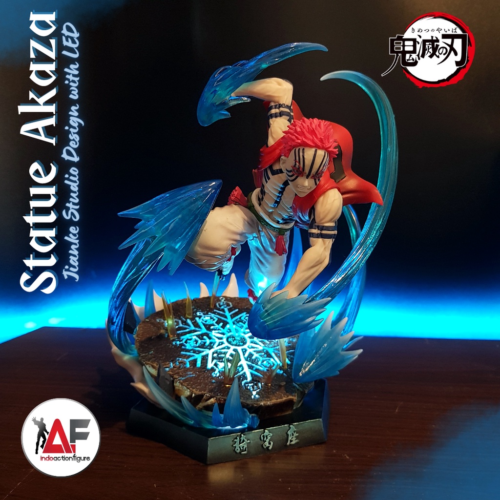 Jual Statue Demon Slayer kimetsu no Yaiba Akaza JianKe studio design ...