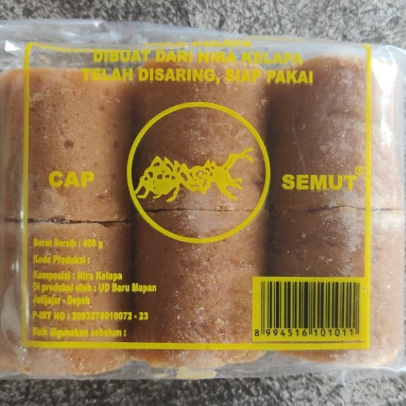 Jual Gula Merah Cap Semut 400 Gram Gula Merah Kemasan | Shopee Indonesia