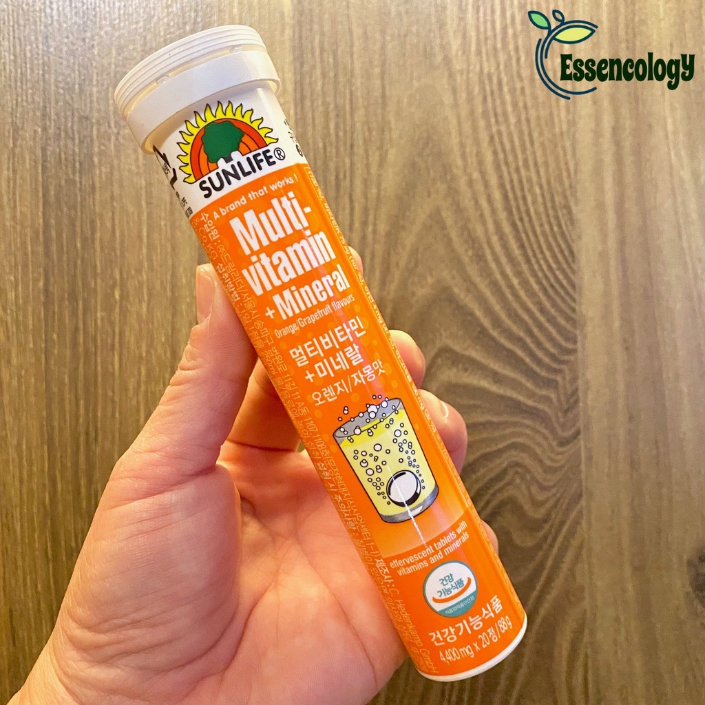Jual Sunlife Multivitamin dan Mineral Effervescent Orange Grapefruit ...