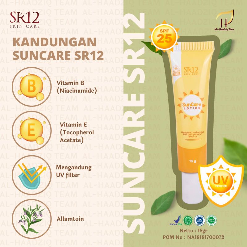 Jual SR12 DIJAMIN ORI ~SUNCARE (sunscreen pelindung sinar UV) | Shopee ...