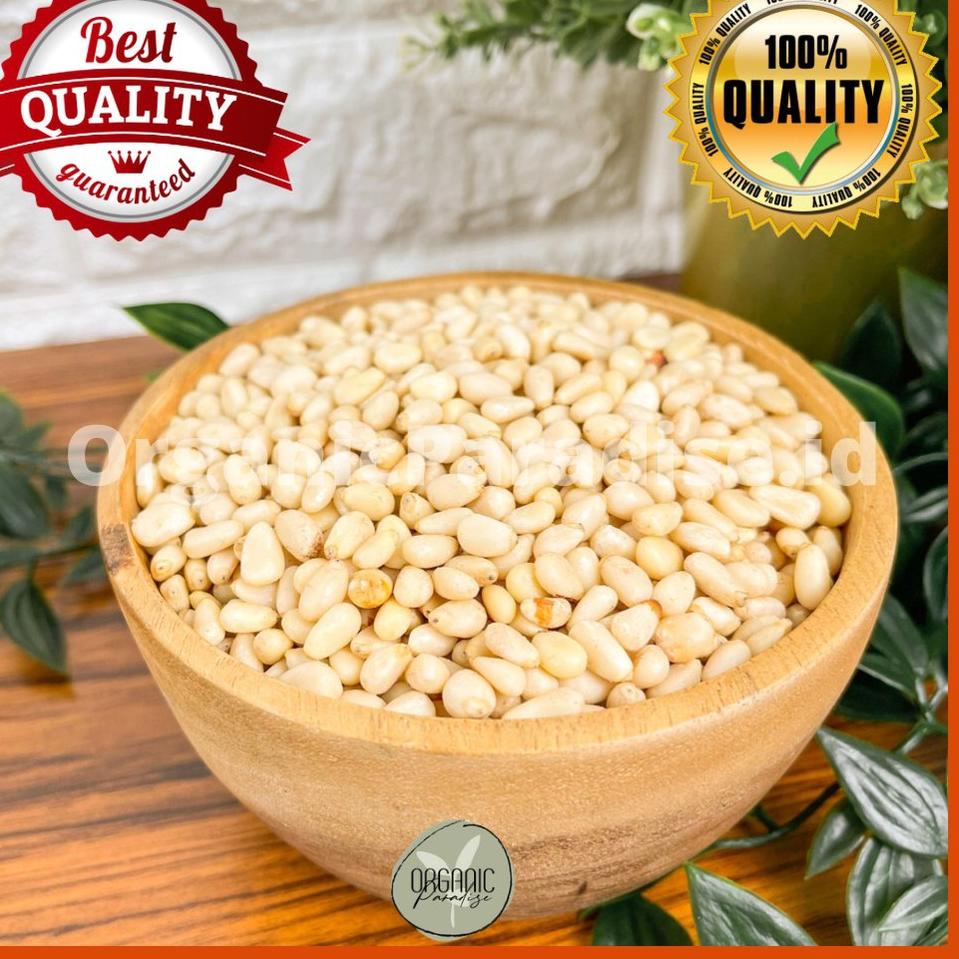 Jual Masih fresh--Raw Pine Nut 100 gr / Kacang Pinus Mentah 100 gr | Shopee Indonesia
