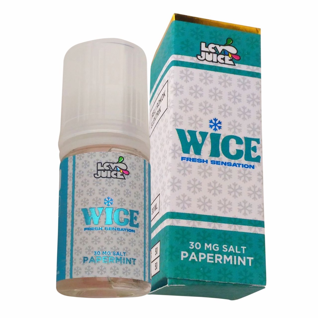 Jual Liquid Saltnic WICE Fresh Sensation Papermint 30MG 30ML By Lvc ...