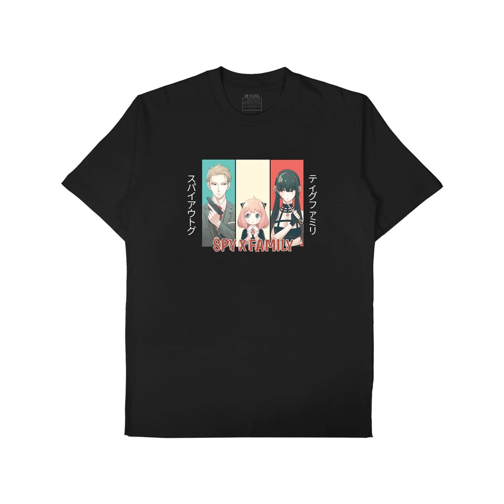 Jual Kaos Distro Kartun Spy x Family Loid Forger Yor Forger Anya Forger ...