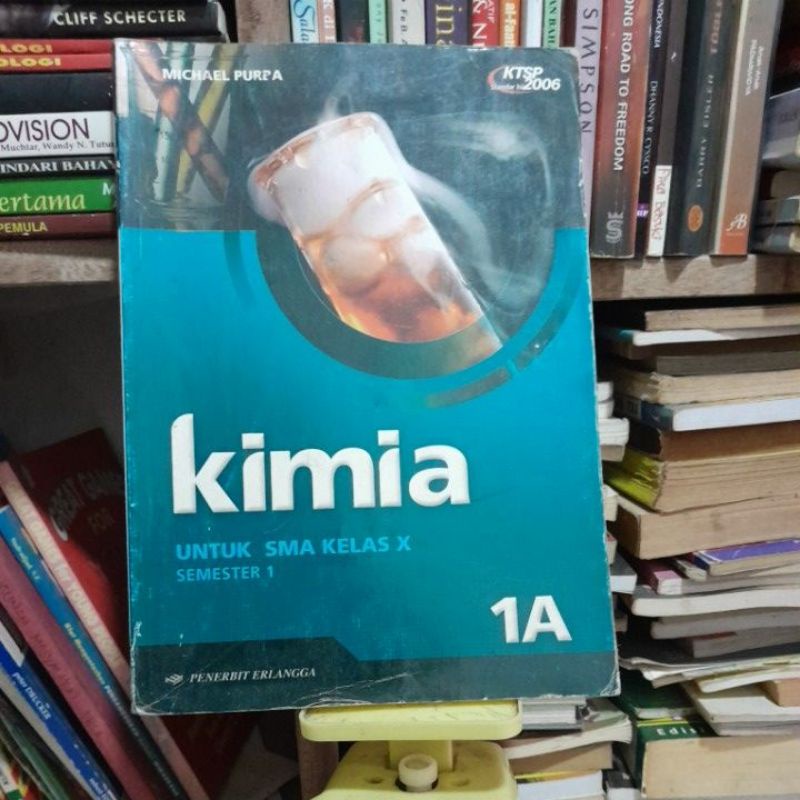 Jual Buku Kimia SMA Kelas 10 Semester 1 KTSP Michael Purba | Shopee ...