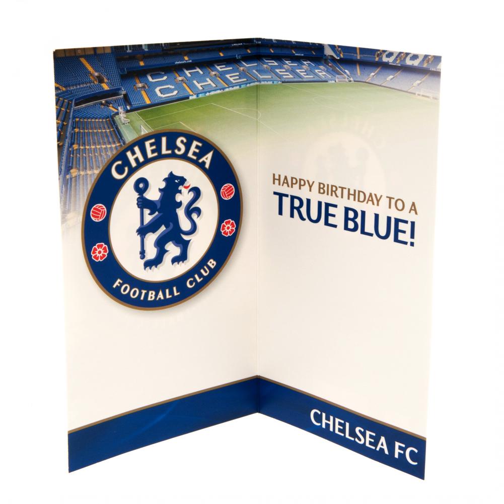 Jual Official Licensed Product: Chelsea Birthday Card No 1 Fan | Shopee ...