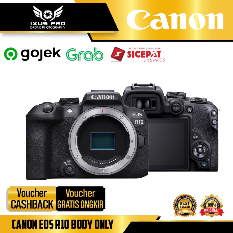 Jual CANON EOS R10 R 10 Mirrorless Camera Body | Shopee Indonesia