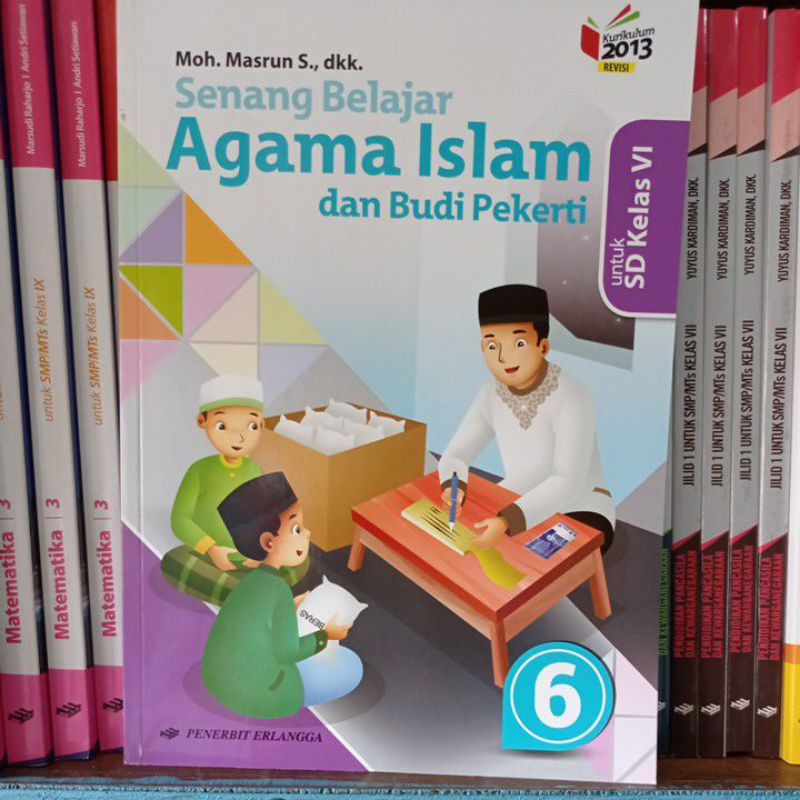 Jual Buku pendidikan Agama Islam dan Budi pekerti untuk SD kelas 6 penerbit erlangga pengarang ...