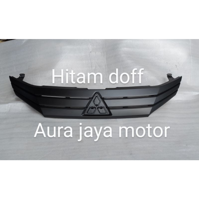 Jual Grille Depan Mitsubisi Expander Ultimate 2018 up Warna Hitam Doff ...